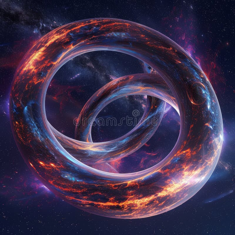 The Mobius Cosmic Loop, Fantastic Science, Mathematics Concept, Mobius ...
