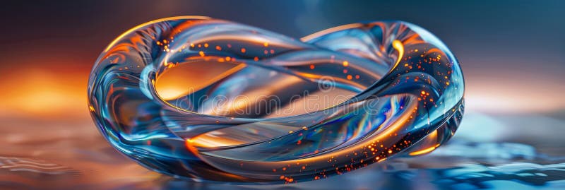 The Mobius Cosmic Loop, Fantastic Science, Mathematics Concept, Mobius ...