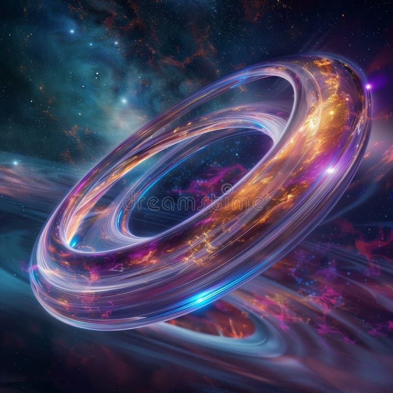 The Mobius Cosmic Loop, Fantastic Science, Mathematics Concept, Mobius ...
