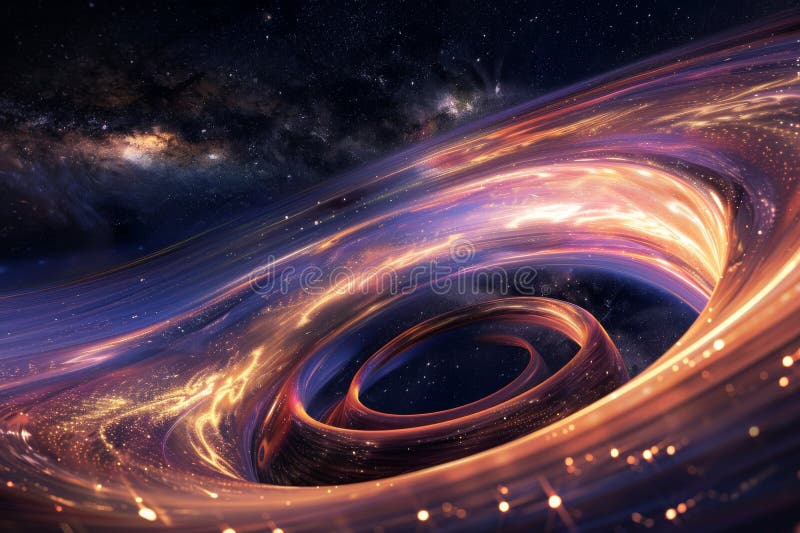 The Mobius Cosmic Loop, Fantastic Science, Mathematics Concept, Mobius ...