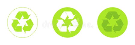Mobius Loop or Recycling Symbol with Arrows. Vector Illustration Stock ...