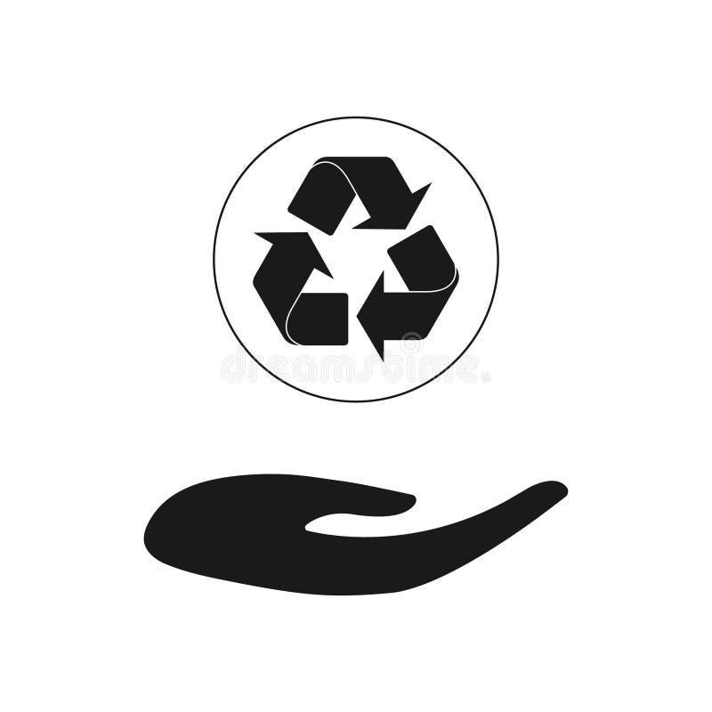Mobius Loop or Recycling Symbol with Arrows. Vector Illustration Stock ...