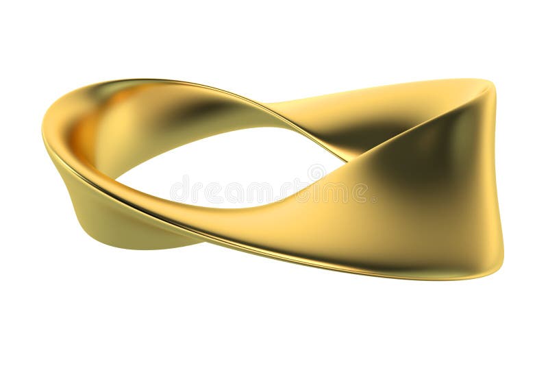 Mobius strip stock illustration. Illustration of isolated - 11089317