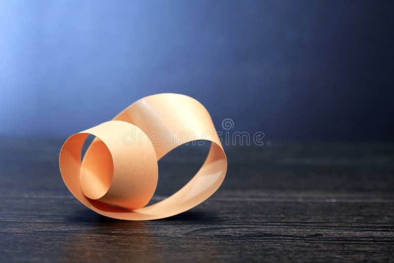 Mobius Strip stock photo. Image of figure, continuous - 4357644