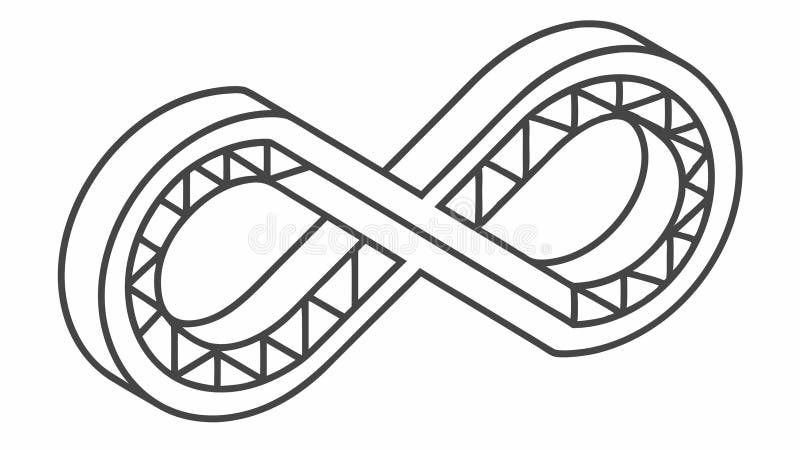 Mobius Strip Infinity Symbol Vector Illustration, Vector Design ...