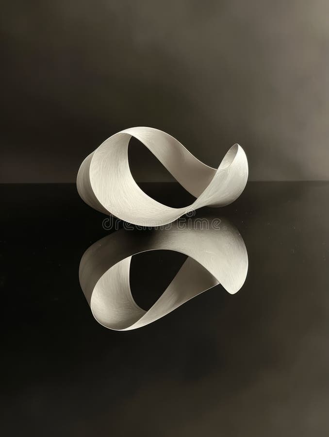 Mobius Strip Representing the Concept of Infinity through Its ...