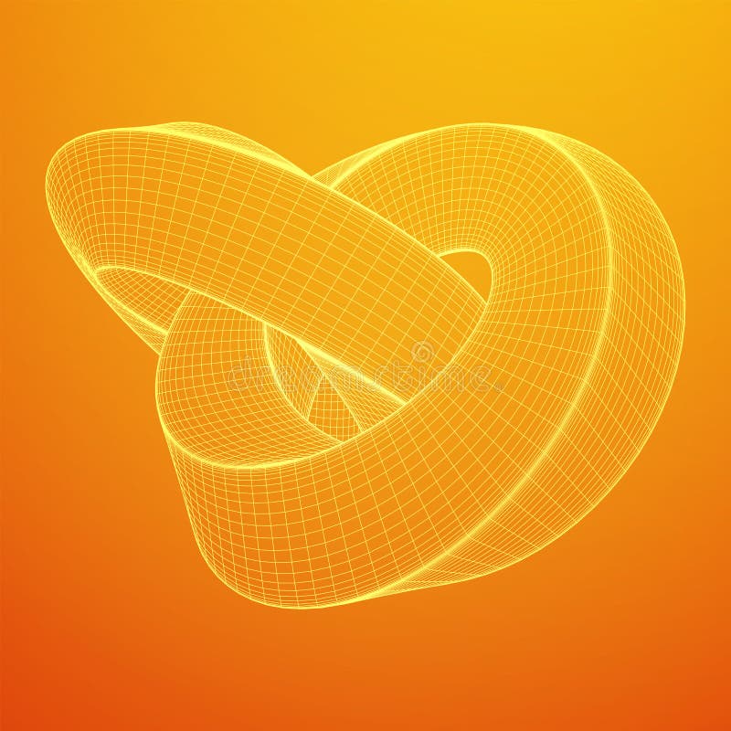 Mobius Strip Ring Knot Sacred Geometry Stock Vector - Illustration of ...