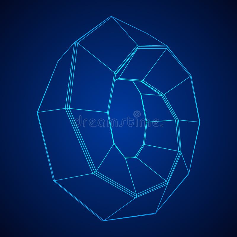 Mobius Strip Ring Sacred Geometry Stock Vector - Illustration of figure ...