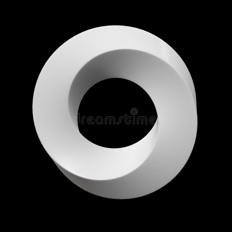 Mobius Strip Ring Sacred Geometry Stock Vector - Illustration of mental ...