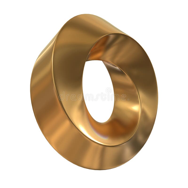 Mobius Strip Ring Sacred Geometry Stock Vector - Illustration of mental ...