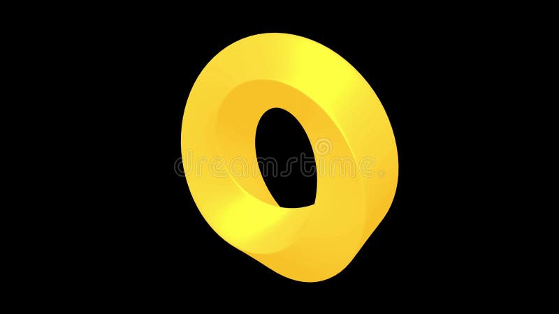 Mobius Strip Ring Sacred Geometry. Spatial Figure with Upturned ...