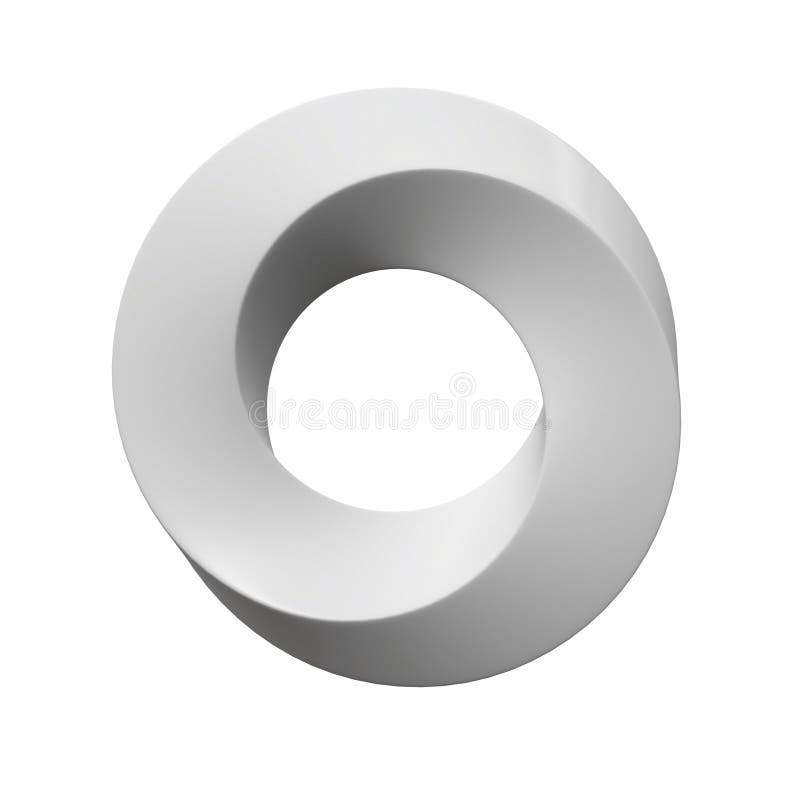 Mobius Strip Ring Sacred Geometry Stock Vector - Illustration of mental ...