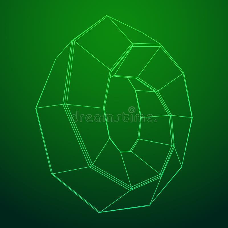 Mobius Strip Ring Sacred Geometry Stock Vector - Illustration of mesh ...