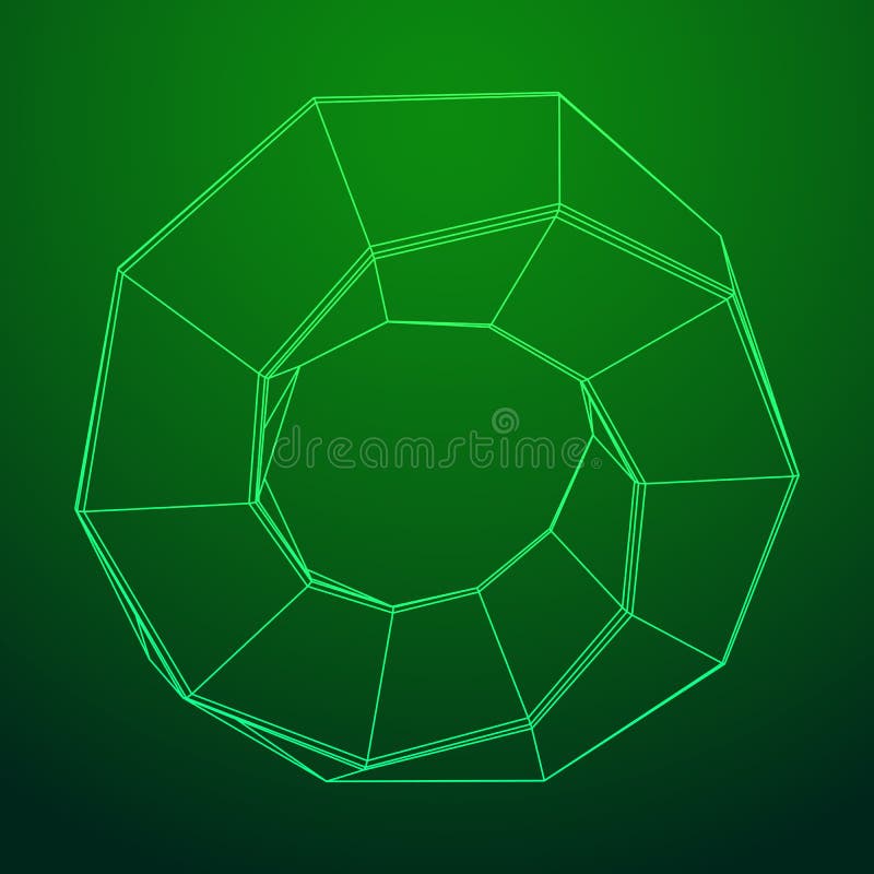 Mobius Strip Ring Sacred Geometry Stock Vector - Illustration of ...