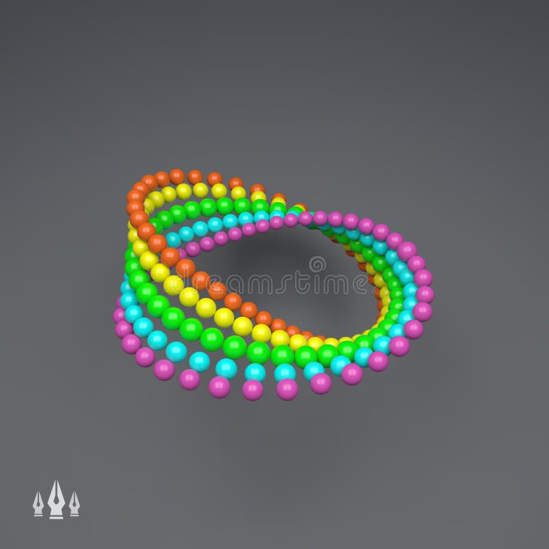 Mobius strip stock illustration. Illustration of isolated - 11089317