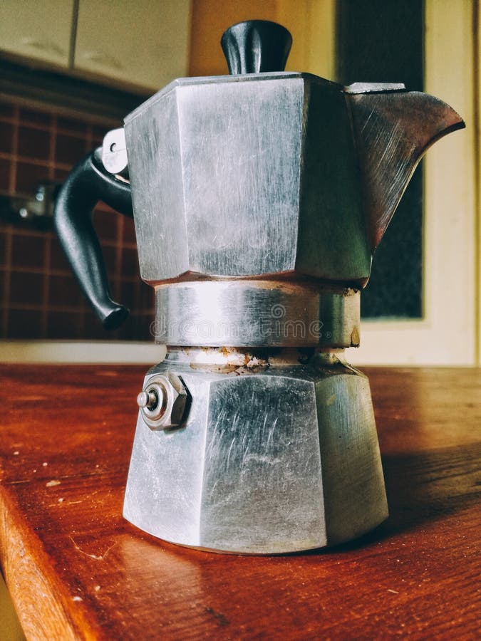 Italian moca stock image. Image of metal, moca, maker - 7832723