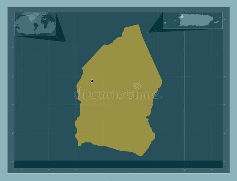 Moca, Puerto Rico. Solid. Capital Stock Illustration - Illustration of ...