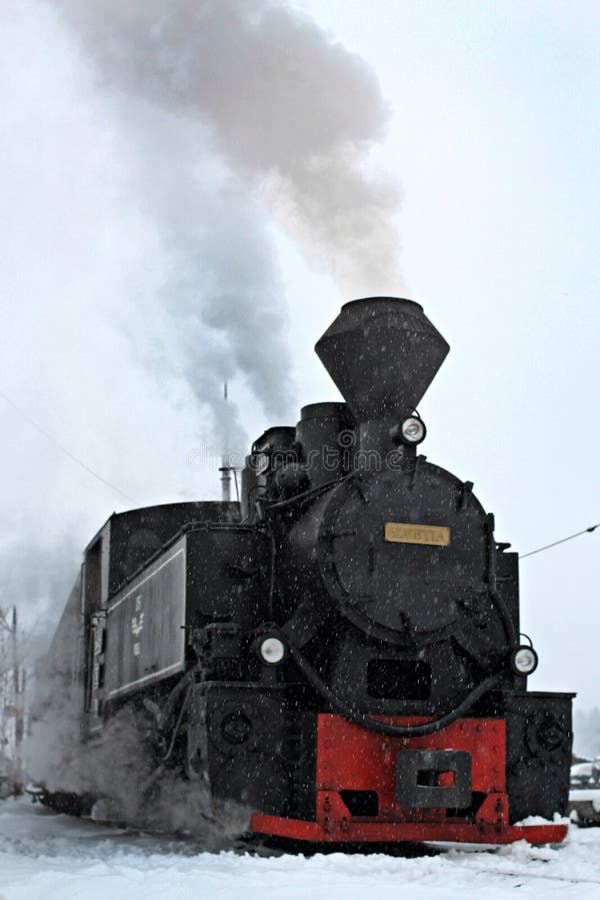 Mocanita editorial photography. Image of steam, romania - 49830642