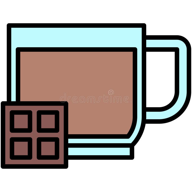 Mocha Icon, Coffee Shop Related Vector Stock Vector - Illustration of ...