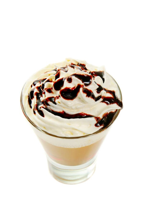 Mocha isolated stock photo. Image of black, frappuccino - 28164582