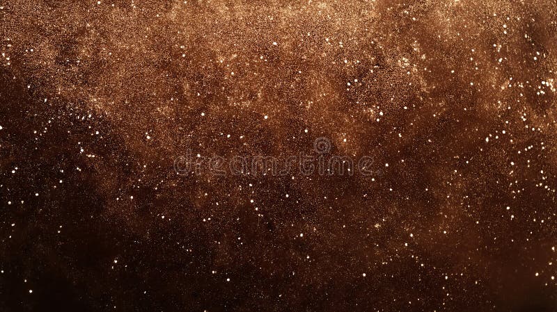 Mocha Mousse Textured Background with Gentle Glitter Effect Creating a ...