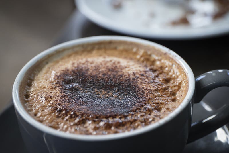 Mochaccino Coffee stock photo. Image of brown, shallow - 214033772