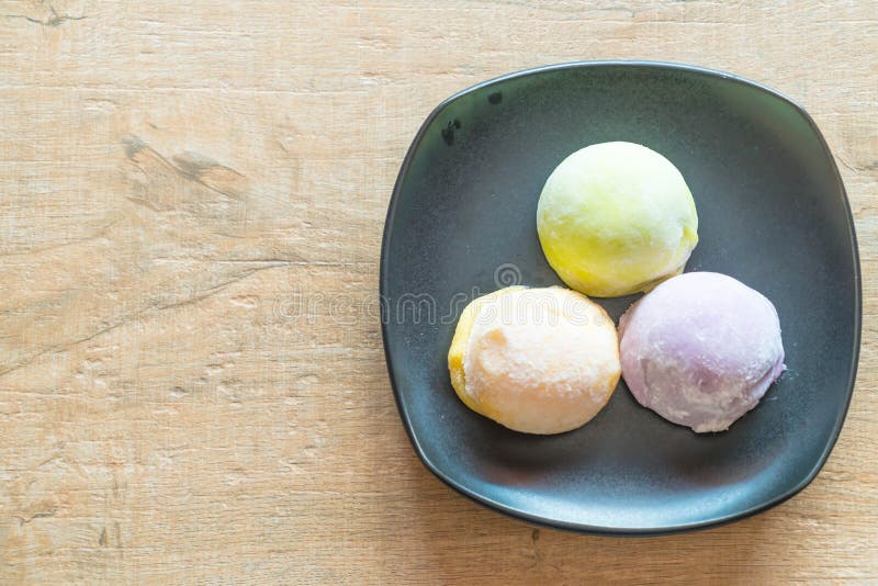 Mochi ice cream stock photo. Image of dessert, daifuku - 99792034