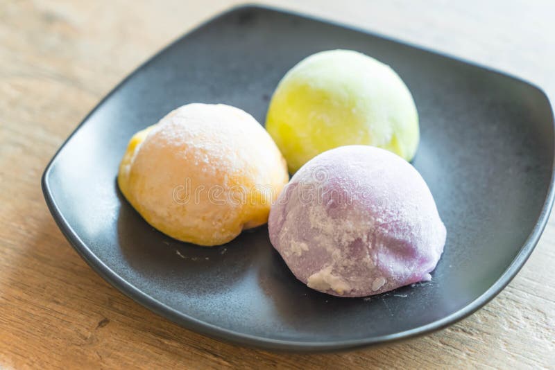 Mochi ice cream stock image. Image of soft, tasty, culture - 100165395
