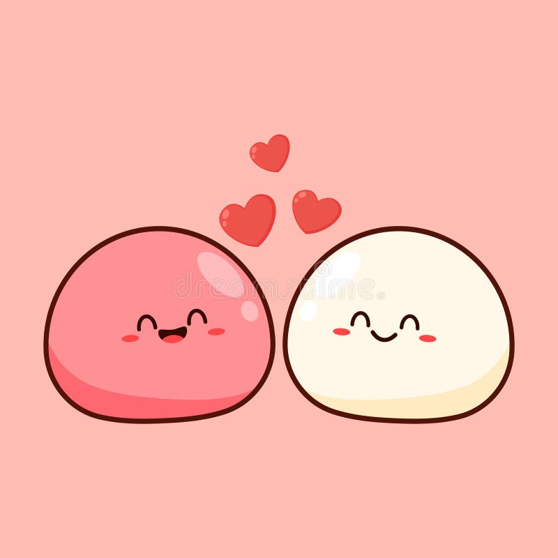 Mochi Icon Vector. Mochi Logo Design. Japanese Rice Dessert Stock ...