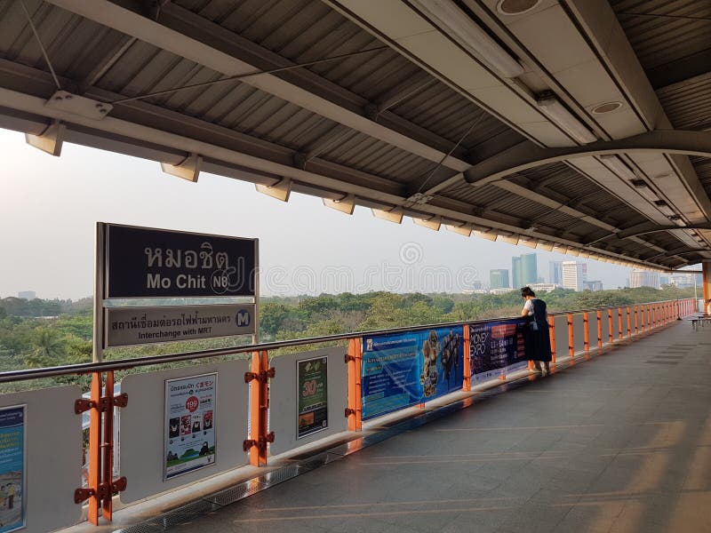 MoChit BTS Station editorial stock photo. Image of chit - 87965643