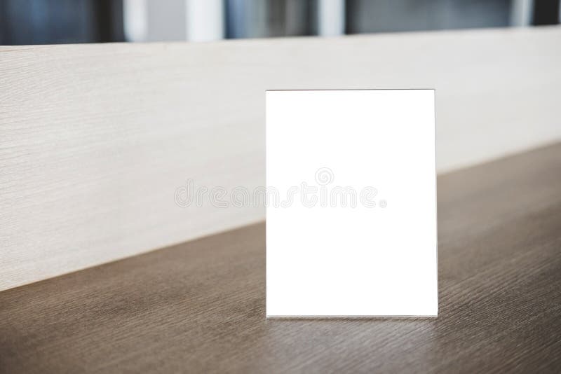 Mock Up Acrylic Frame Posters Pattern Template Forms Background, Blank ...