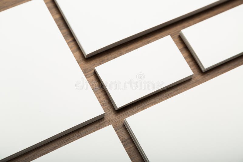 Mock-up, Blank Branding Elements Stock Image - Image of elements ...