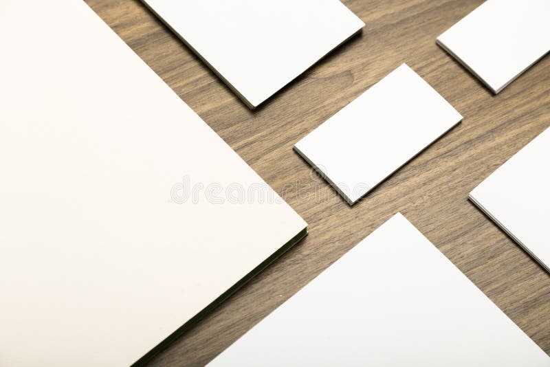 Mock-up, Blank Branding Elements Stock Photo - Image of mock, hand ...