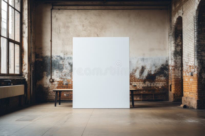 Mock Up Corporate Branding Frame. Isolate Background Stock Illustration ...