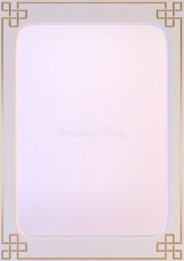 Mock Up Display White Vertical Japanese Background To Show the Product ...