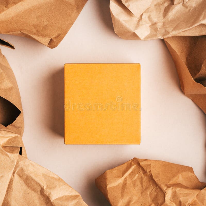 Mock Up Eco Friendly Concept,reusable Paper and Cardboard for Packing ...