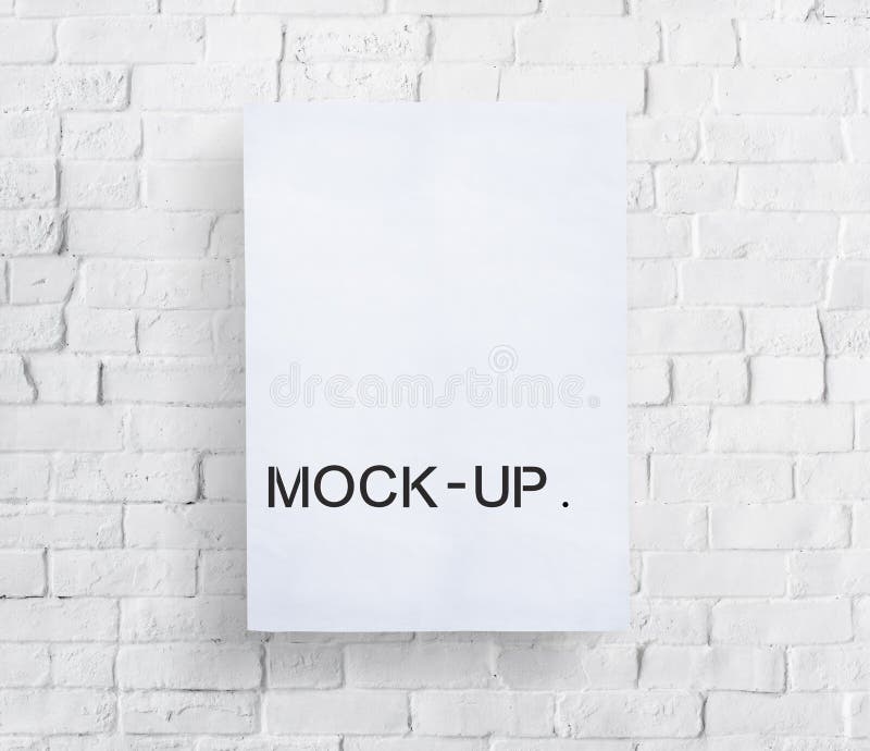 Mock Up Model Typography Object Sample Concept Stock Photos - Free ...