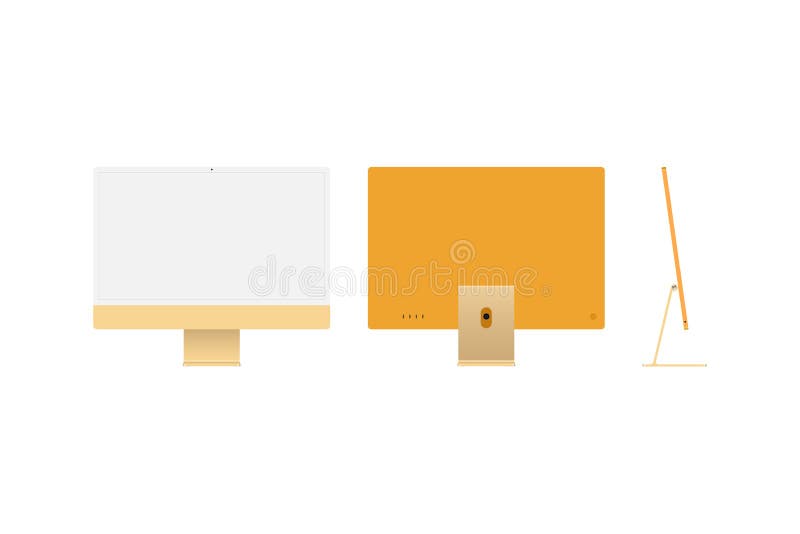 Pc Mock Up Vector Stock Illustrations – 639 Pc Mock Up Vector Stock ...