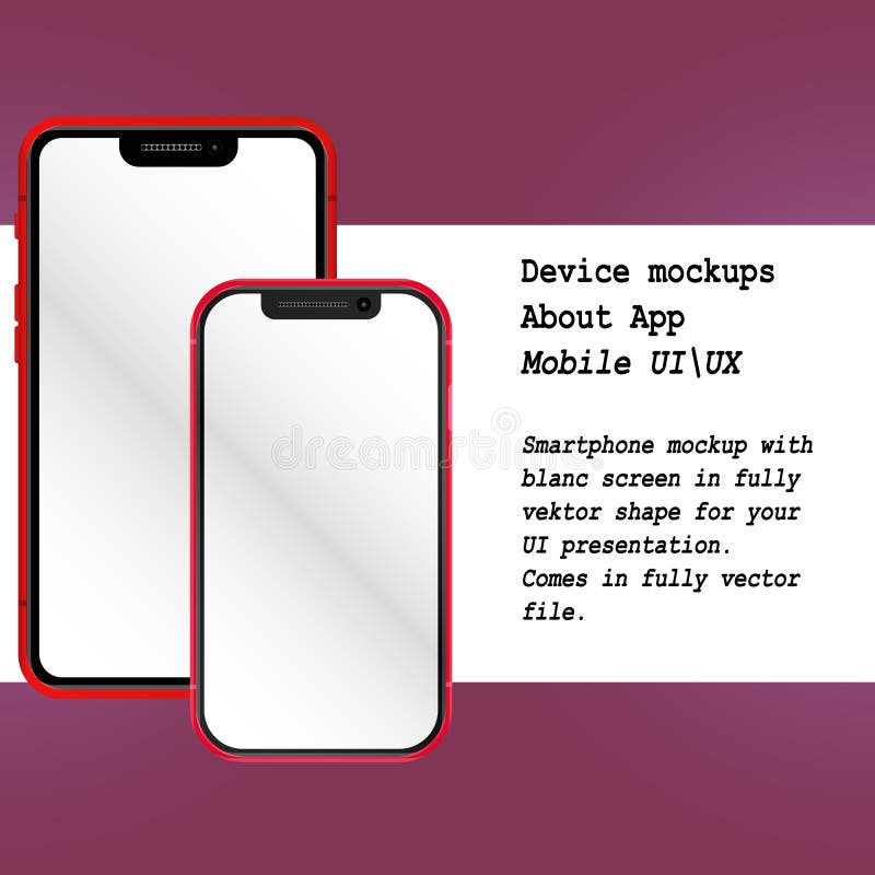 Devise Mockups Stock Illustrations – 1 Devise Mockups Stock ...