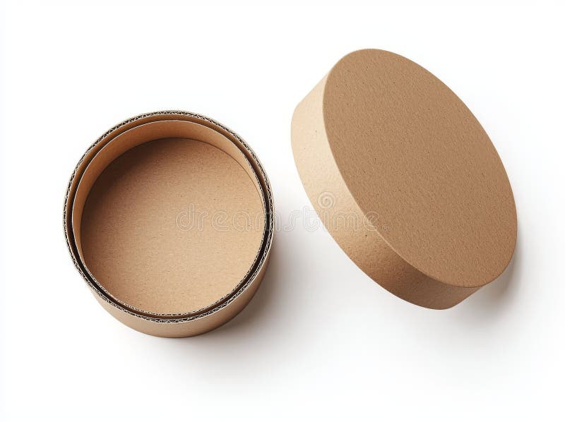 Round Hard Cardboard Packaging Box Stock Photos - Free & Royalty-Free ...