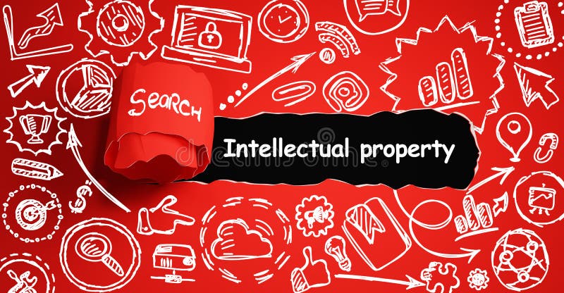 Intellectual Property Words Stock Illustrations – 220 Intellectual ...
