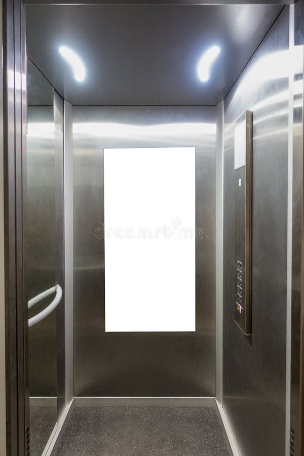 Mock Up. Vertical Poster Media Template Frame Hanging on the Wall in ...