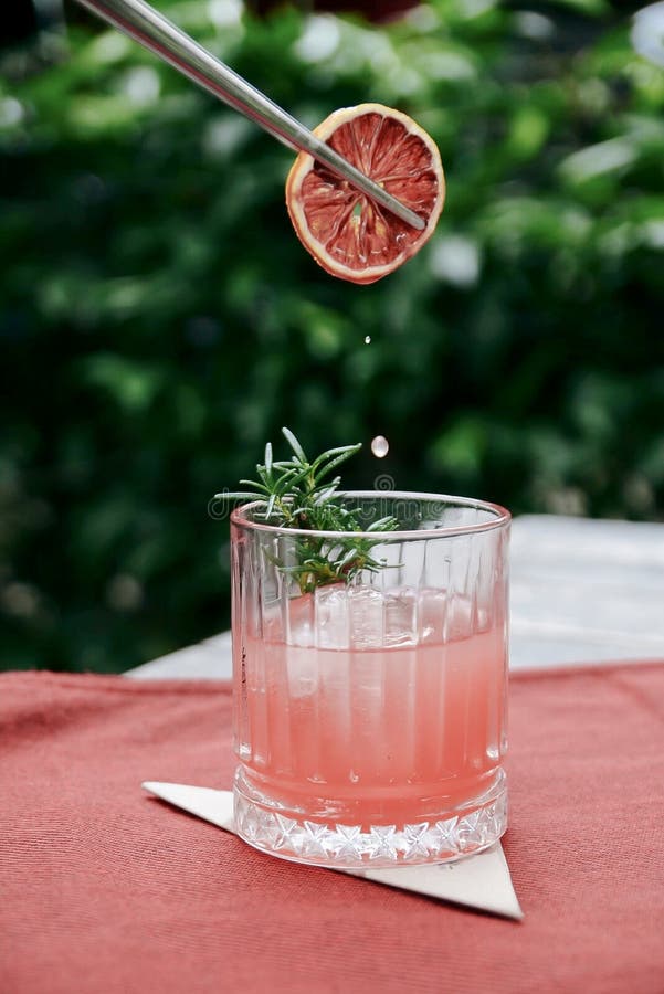 Mocktail stock image. Image of princess, outdoor, pink - 264721571