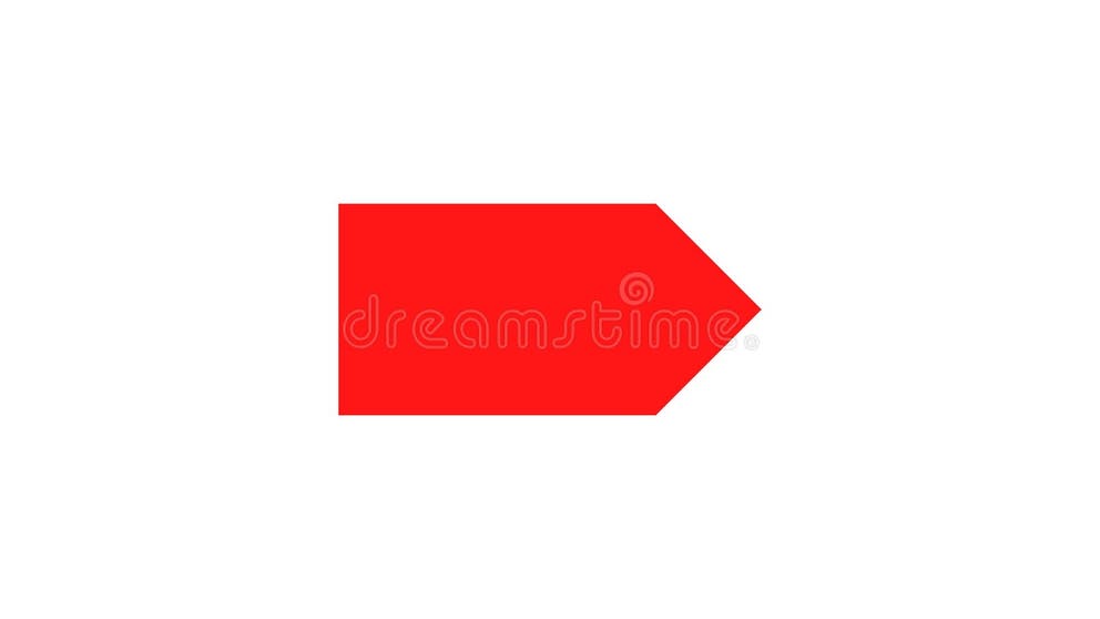 Arrow Block Right stock illustration. Illustration of wallpaper - 266079697