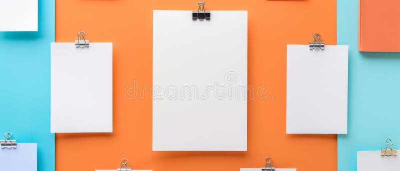 Mockup of Blank Flyer on Bulletin Board for Event Promotions Surrounded ...