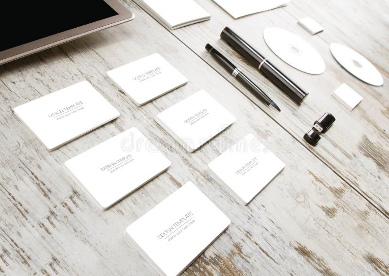 Mockup business template stock image. Image of letterhead - 49217689