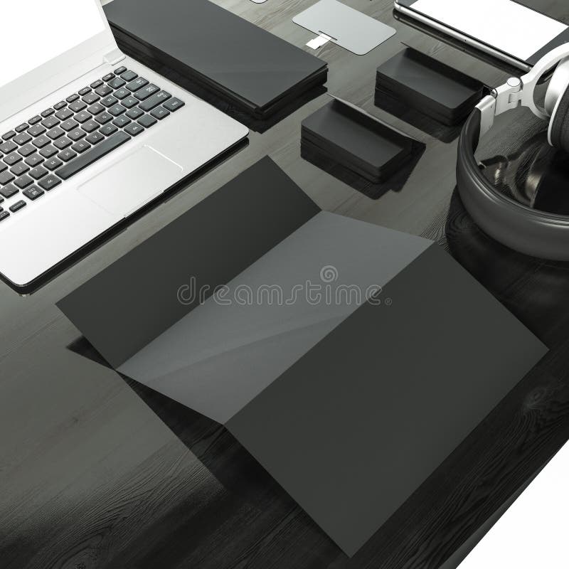 Mockup Business Template. High Resolution Stock Image - Image of ...