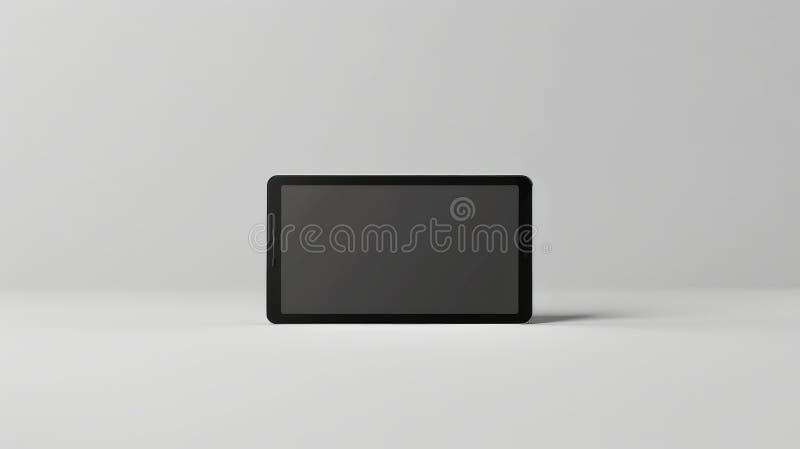 Mockup of a Clay Tablet Computer with a Vertical View. Modern ...