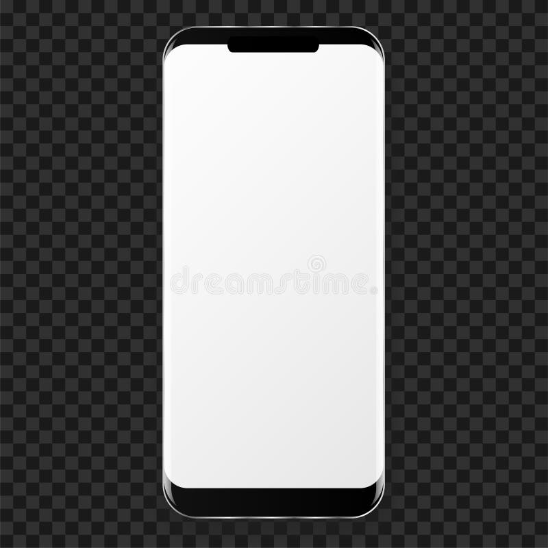 Mockup De Vetor De Telefone Celular. Smartphone Vazio Ilustração do ... Mockup De Vetor De Telefone Celular. Smartphone Vazio Ilustração do ...