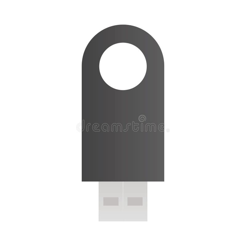 Mockup flash drive stock vector. Illustration of isolation - 255479449